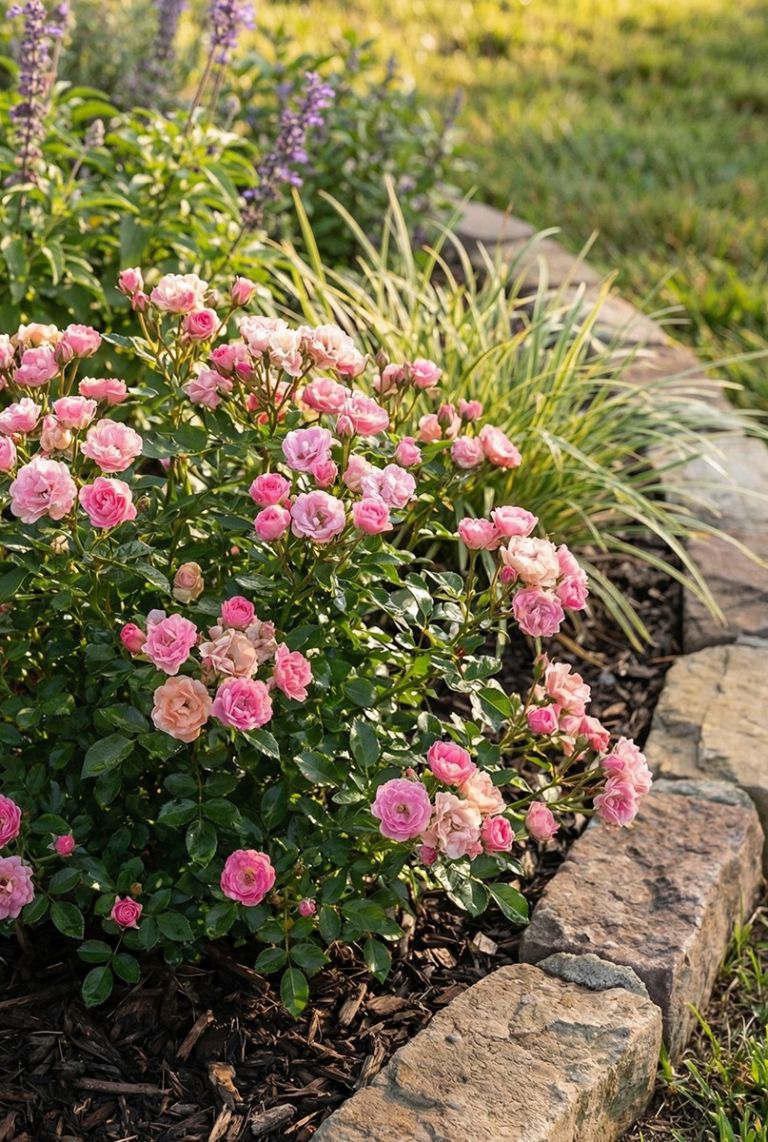Rosa 'Lilly Rose' Wonder6 TM | Struikroos 45cm kopen?- 123planten.nl